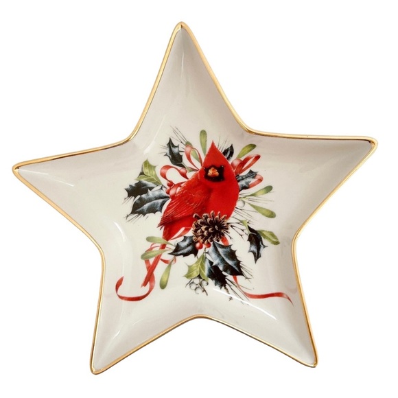 Lenox | Holiday | Vintage Lenox Winter Greetings Christmas Cardinal ...